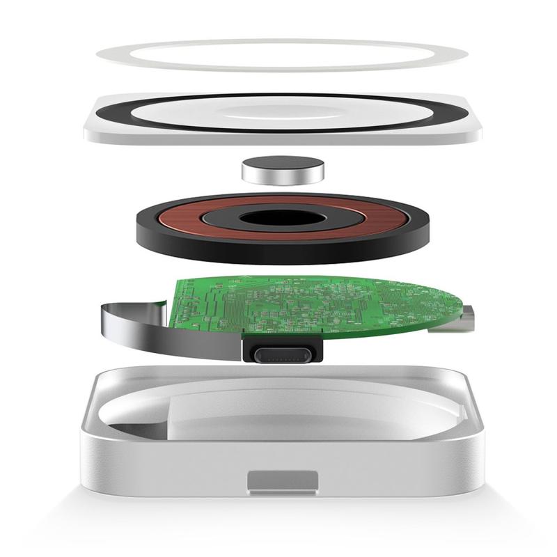 3 i 1 trådløs magnetisk oplader 15w hurtigoplader til Apple-enheder