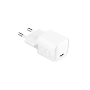 Puro Mini PD USB-C hurtig vægoplader - 20W - hvid