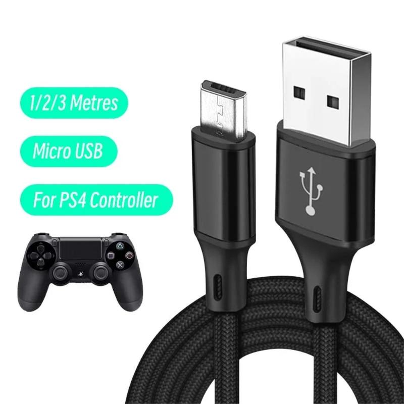 Sony PS4 USB til Type-C opladerkabel til spilcontroller - 3m