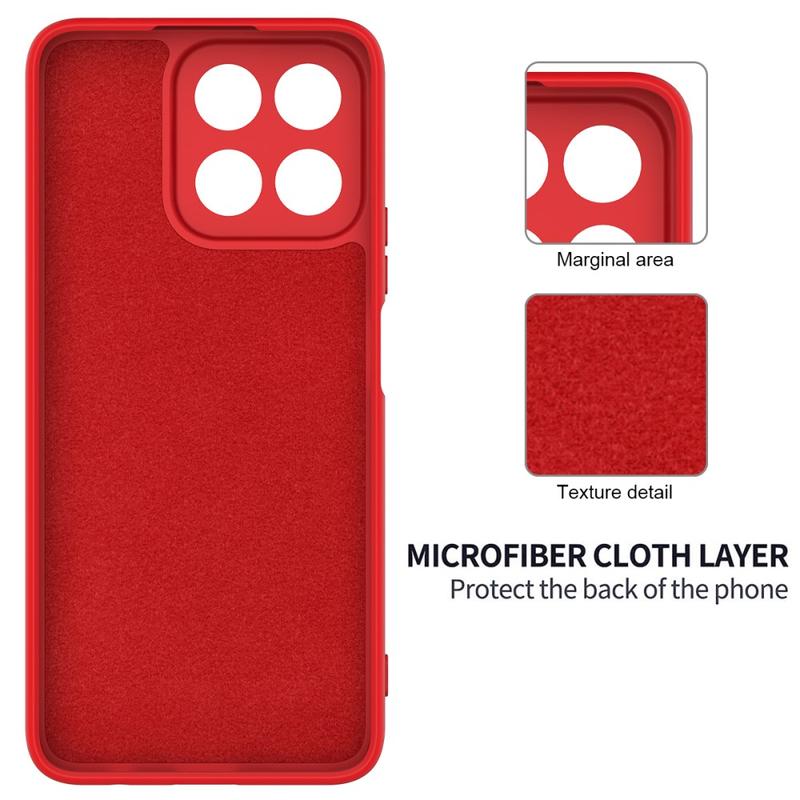 Honor 200 Smart/X7c Flydende silikone cover med håndrem