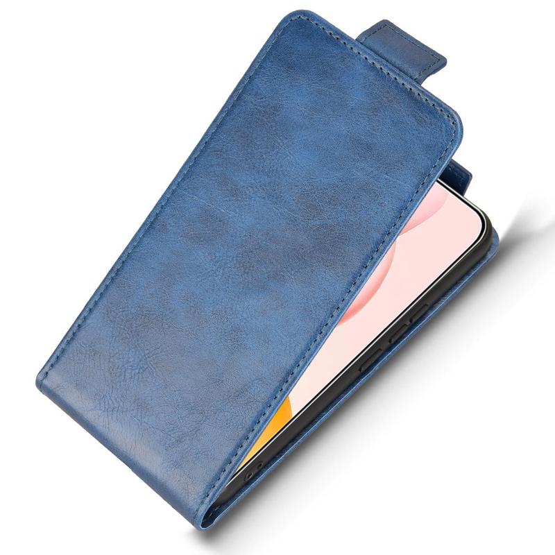 Honor 400 Pro lodret flip-etui med stativ - mørkeblå