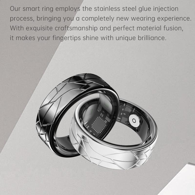 PX02 Crack Design Multi-Function Smart Ring med fotokontrol - Størrelse ...