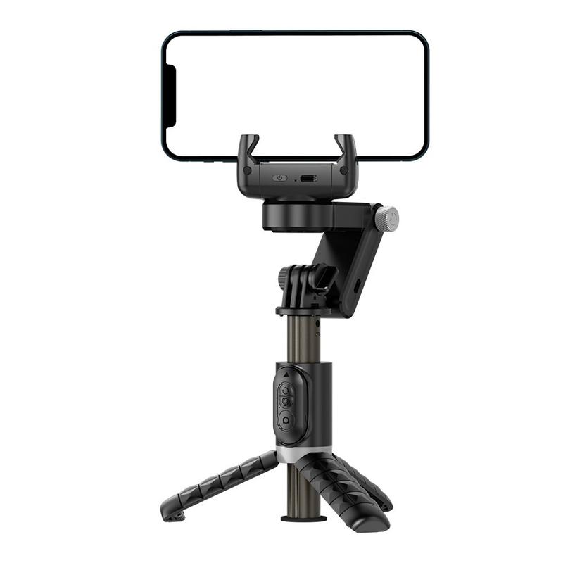 Q18 Single-Axis Gimbal Selfie Stick Tripod Stand Panoramic Follow Shot ...