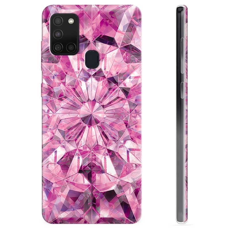 Samsung Galaxy A21s TPU Cover - Pink Krystal