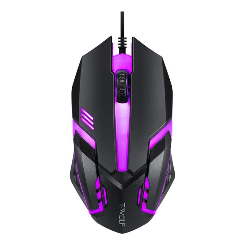 T-WOLF TF800 Gaming Keyboard + Mouse + Gaming Headset + Mouse Pad Combo ...