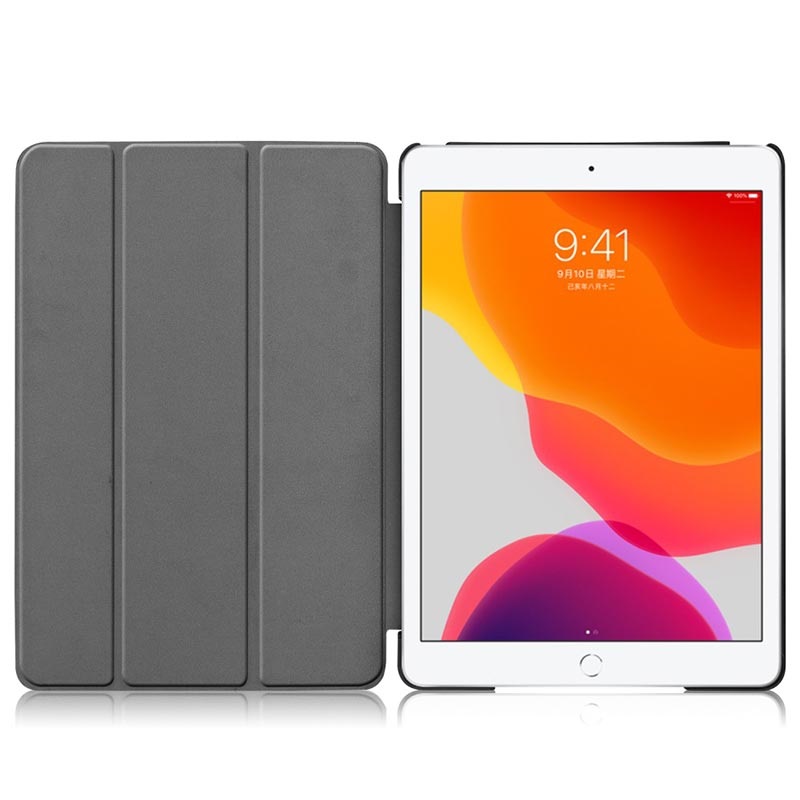 Tri-Fold Series iPad 10.2 2019/2020/2021 Smart Folio Cover - Hvid