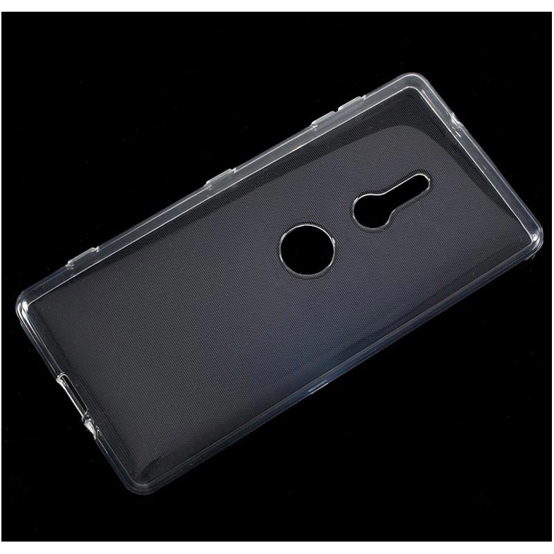 Skridsikker Sony Xperia XZ2 TPU Cover - Gennemsigtig
