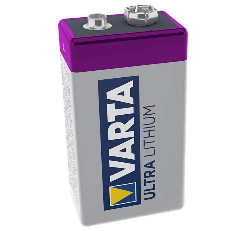 Varta Ultra Lithium 9V Batteri 06122301401